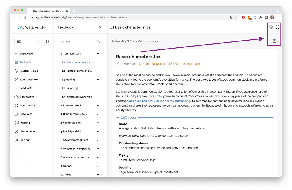Improvements to textbook layout and navigation - Site Feedback ...